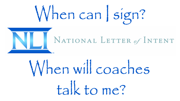 What do the new NLI signing periods mean for the prospect athlete?